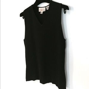 Cyrus | Tops | Ribbed Vneck Shell | Poshmark